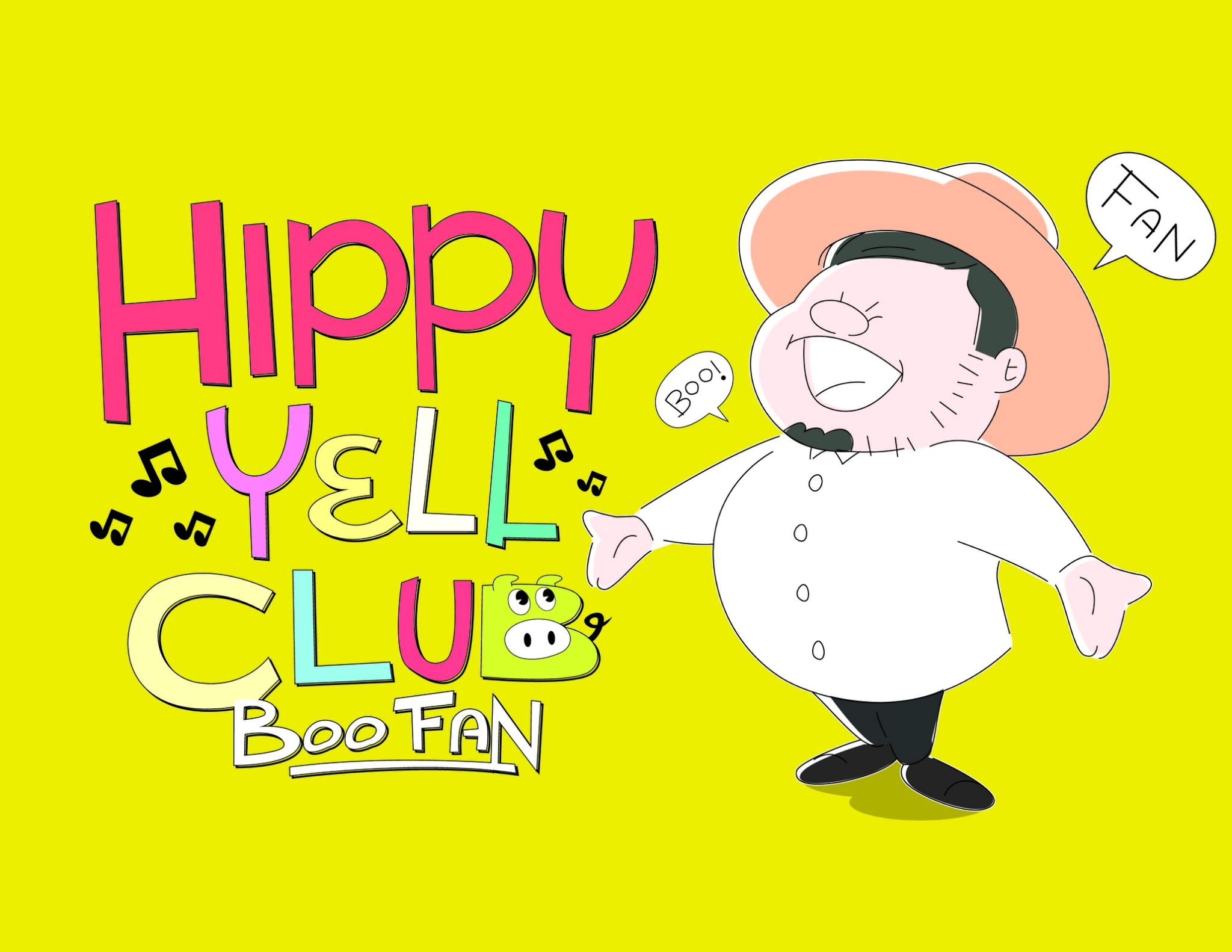 HIPPY YELL CLUB[BOO FAN]｜HIPPY